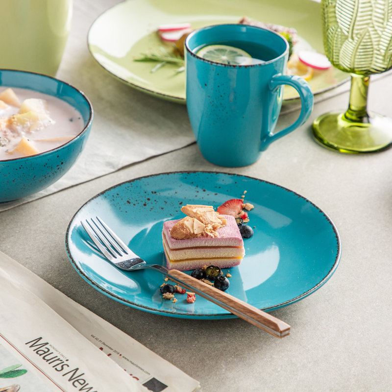 Millwood Pines Neal 16 Piece Stoneware Dinnerware Set - Service for 4 ...