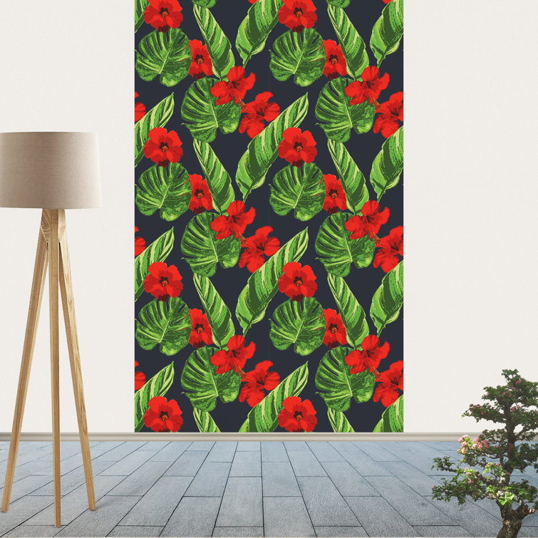 Bay Isle Home Kashvi 3m x 1.2m Textured Matte Peel and Stick Wallpaper ...