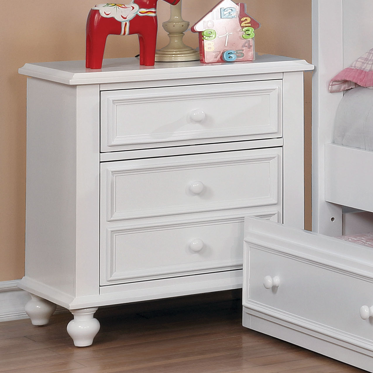 Harriet Bee Flenor 2 Drawer Nightstand & Reviews - Wayfair Canada
