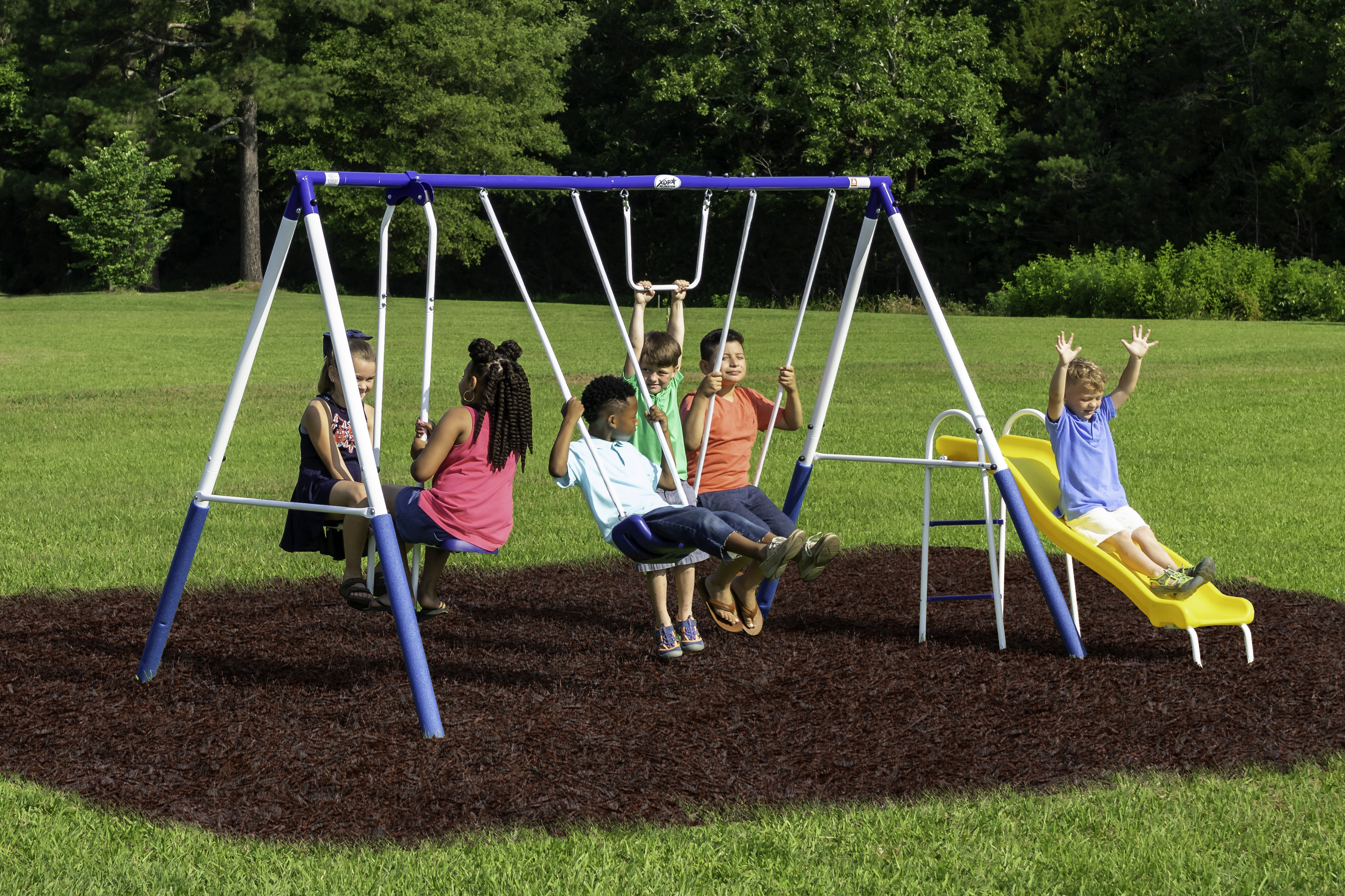 XDP Recreation Play All Day Swing Set & Reviews - Wayfair Canada