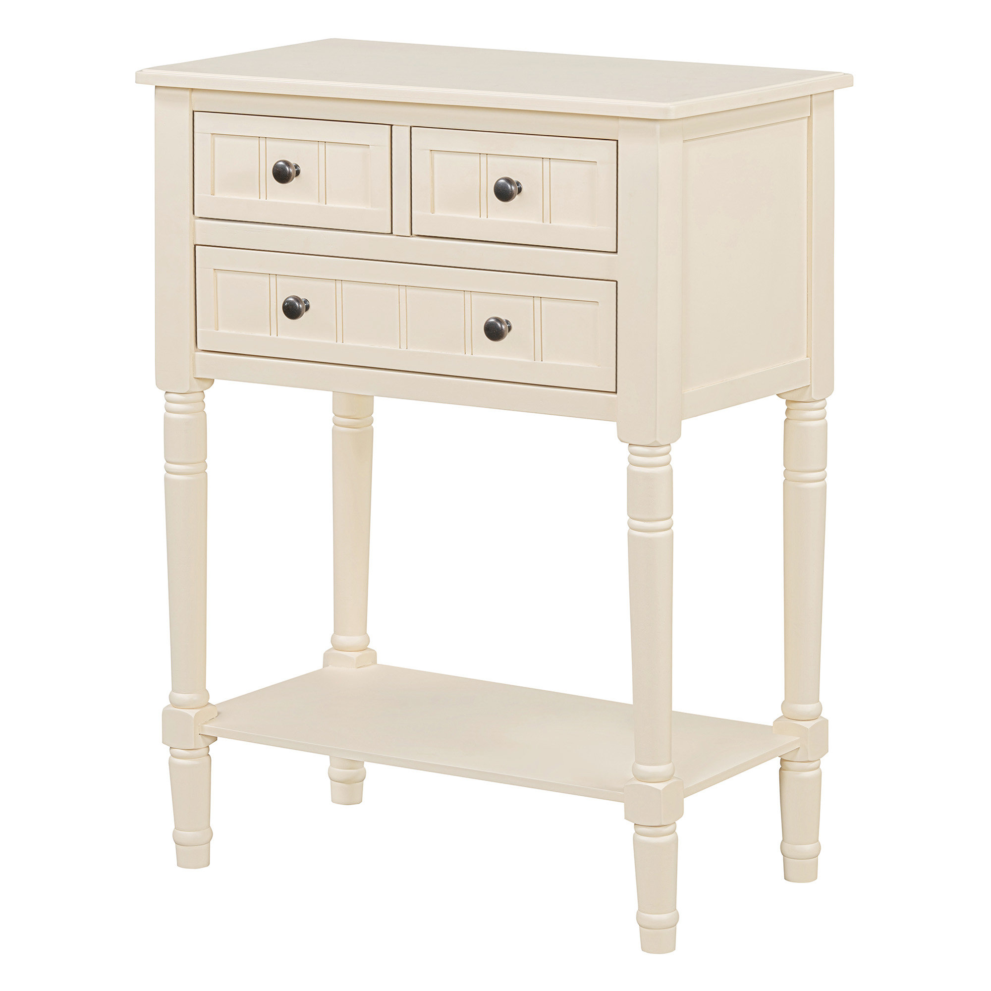 Darby Home Co Slim Console Table With Storage And Shelf, Ideal For ...