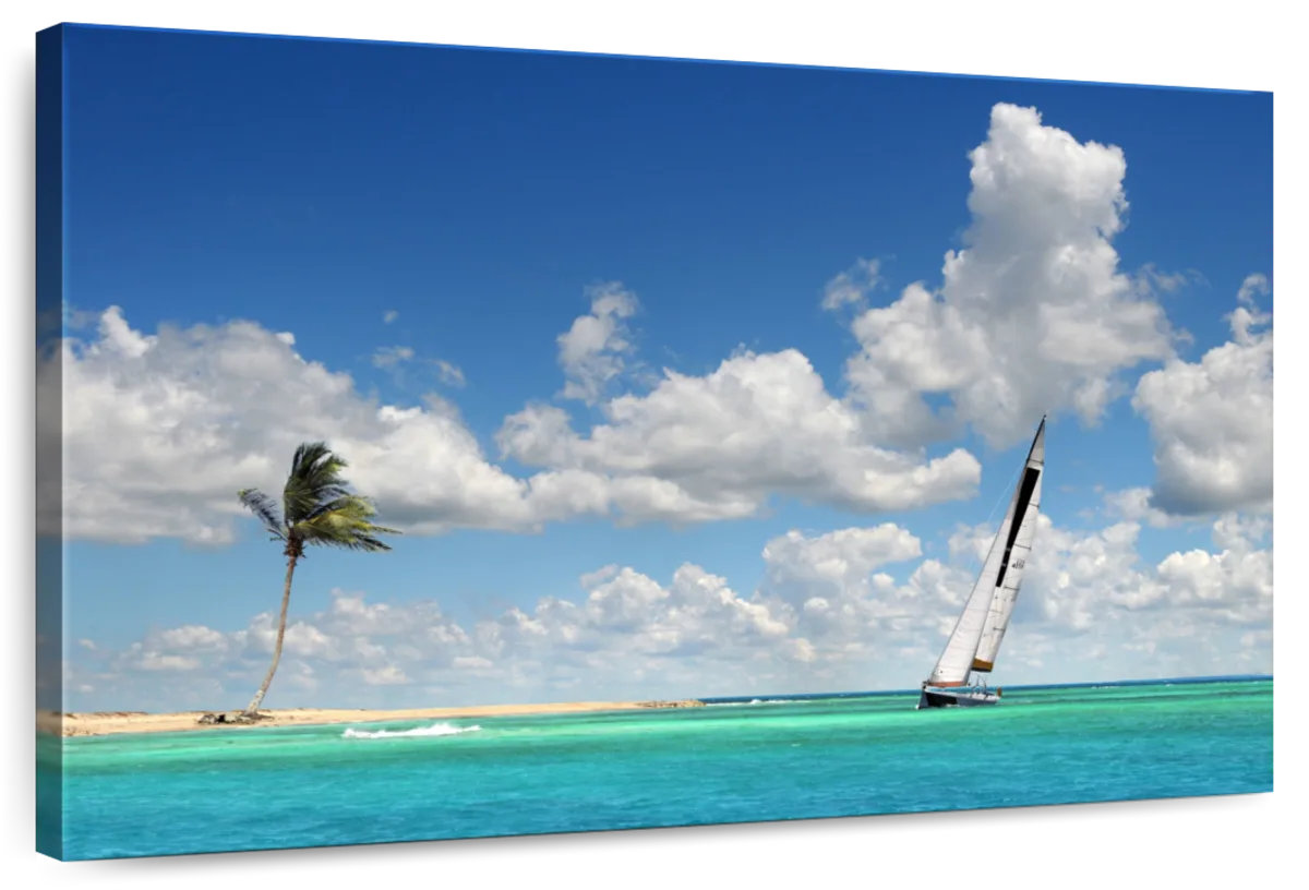 Ebern Designs Mehar Saint Maarten Sailboat | Wayfair