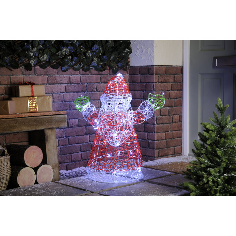 The Seasonal Aisle Santa Lighted Display | Wayfair.co.uk