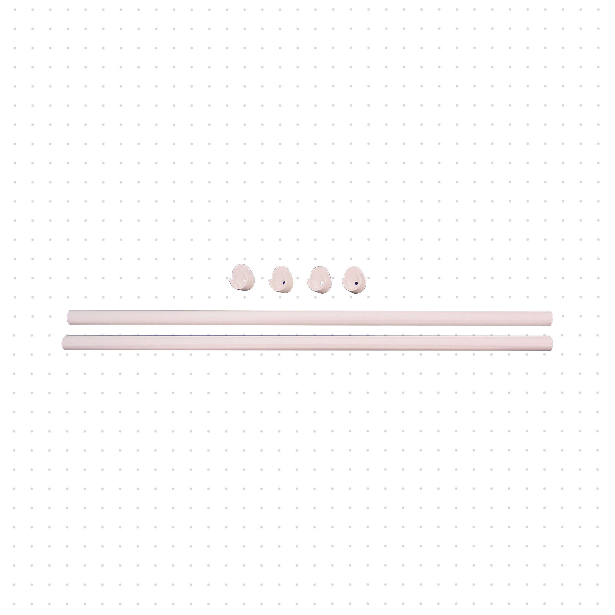 Dotted Line™ Grid Metal Closet Rod & Reviews | Wayfair