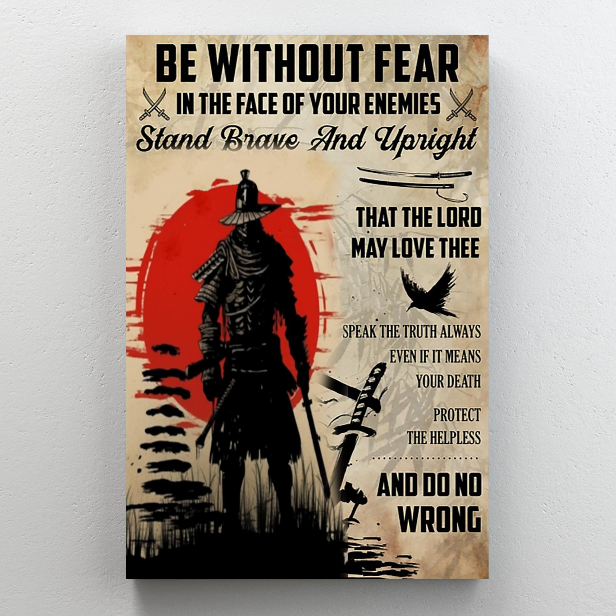 Trinx Be Without Fear On Canvas Graphic Art - Wayfair Canada