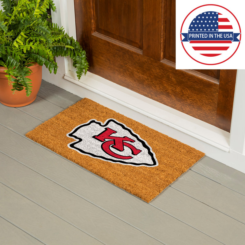 Trinx Jeremias NFL Coir Team Logo Outdoor Doormat | Wayfair