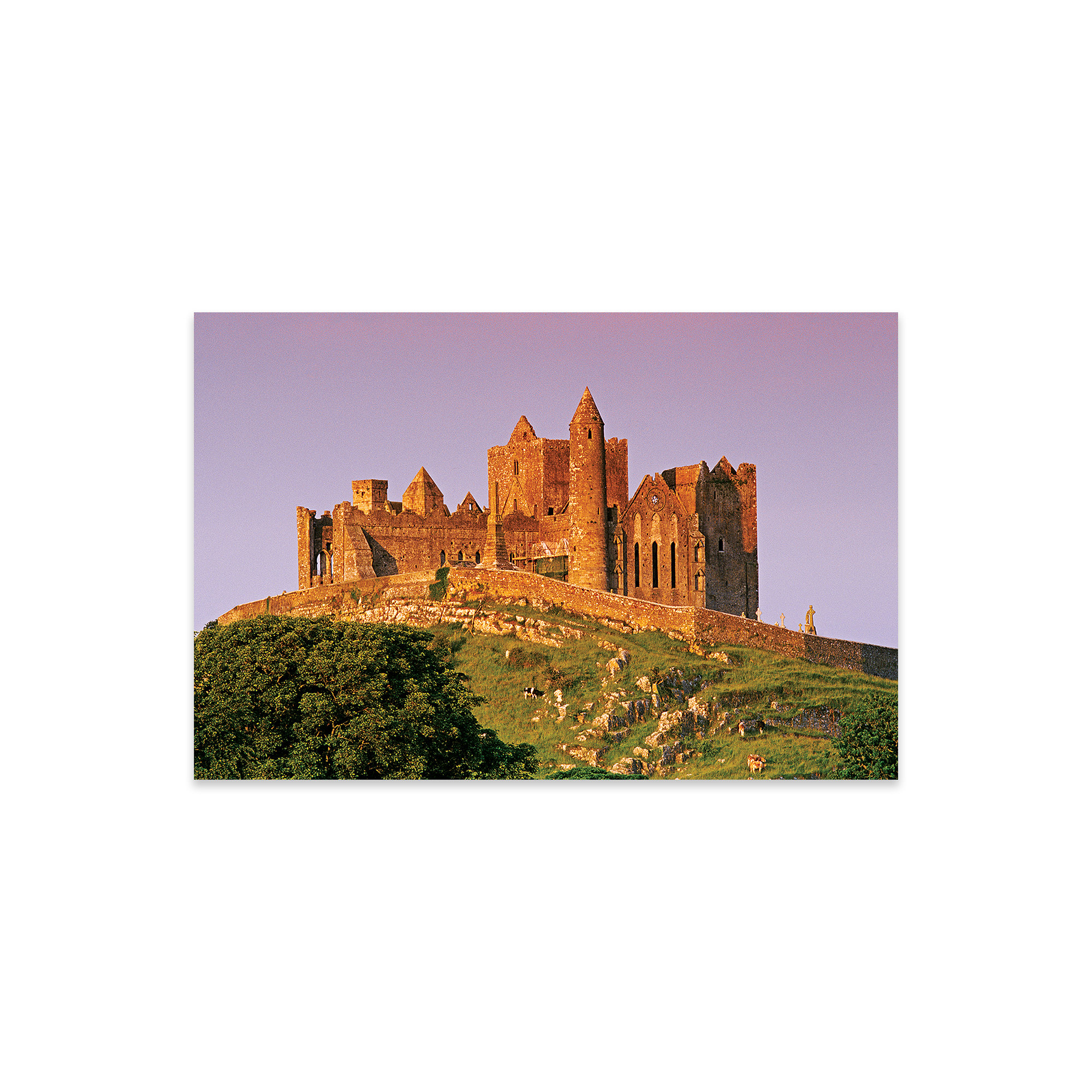 Latitude Run® Ireland, County Tipperary. View of the Rock of Cashel, a ...