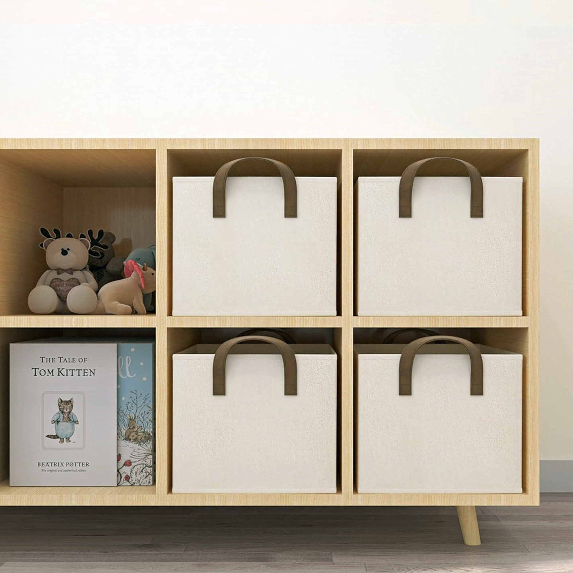 Latitude Run® 3-Pack Storage Baskets For Closet | Wayfair