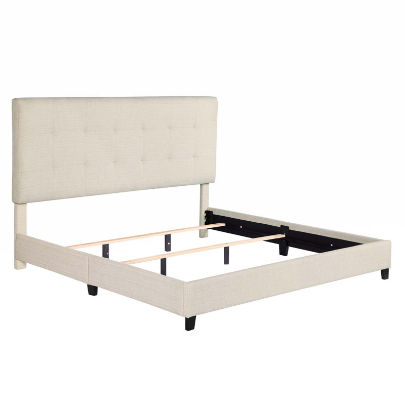 Lark Manor™ Artrina Upholstered Tufted Platform Bed & Reviews | Wayfair