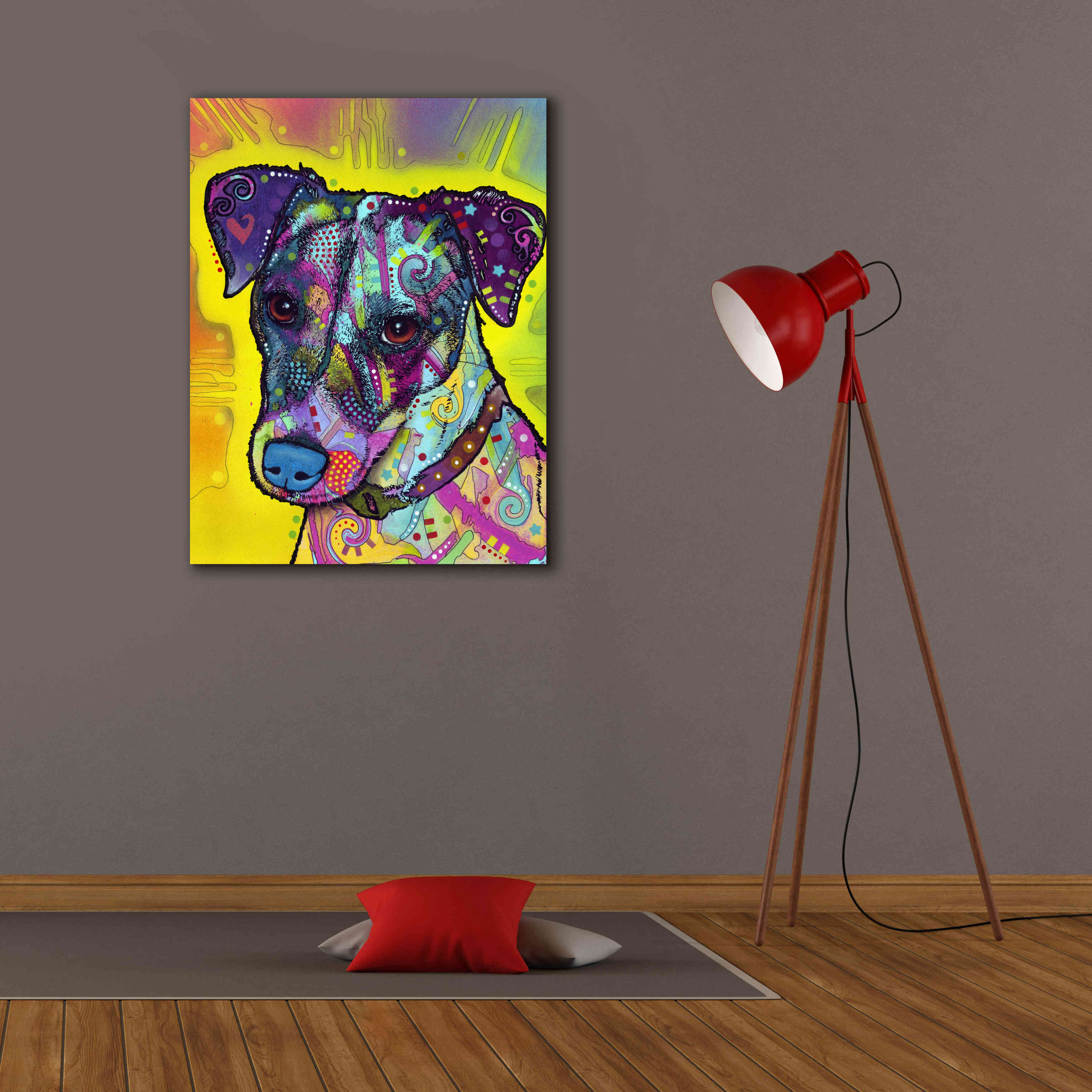 Red Barrel Studio Epic Graffiti 'Jack Russell' By Dean Russo, Giclee ...