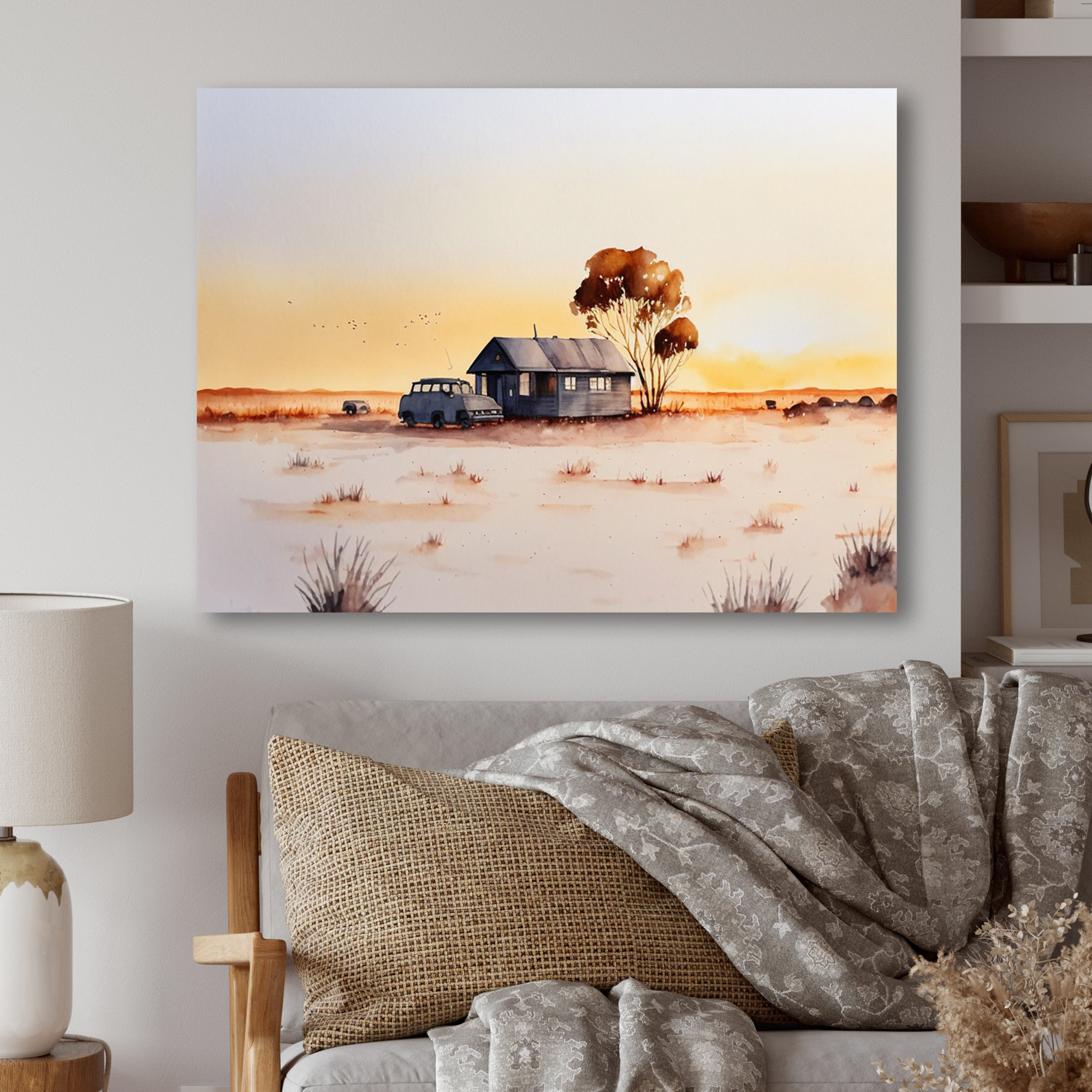 Winston Porter Countryhouse in the Middle of Nowhere III - Print on ...