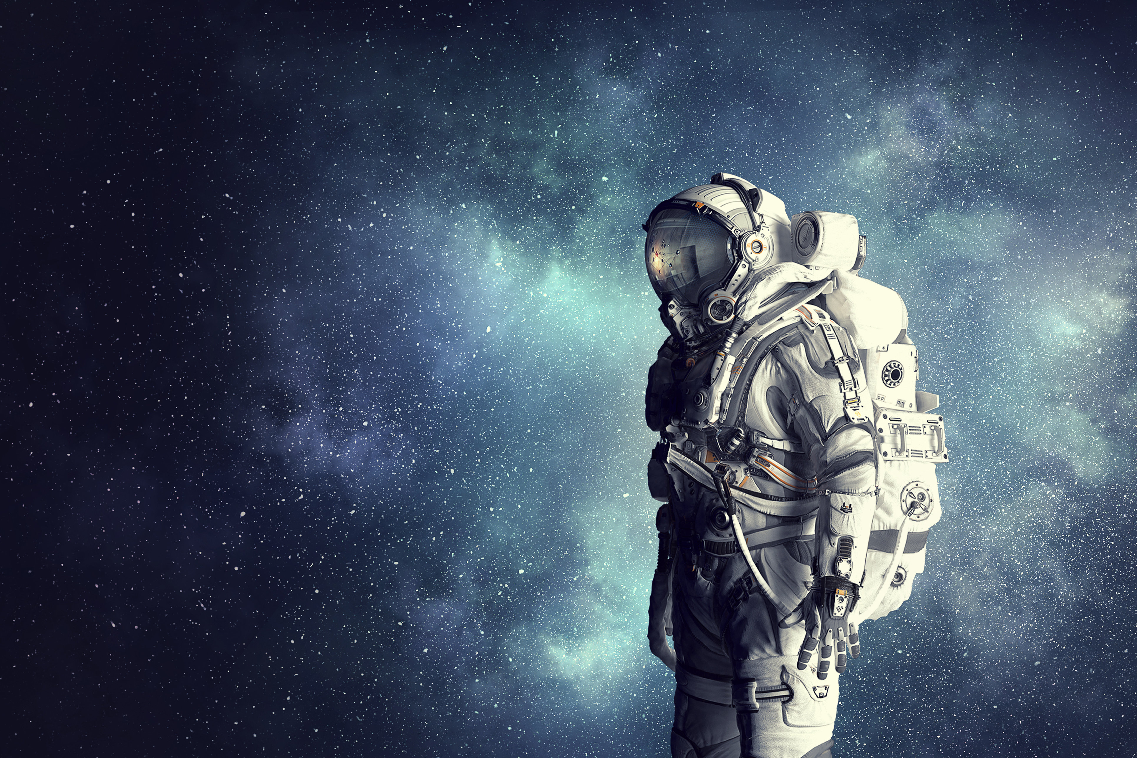 Trinx Padrino Space Suit On Canvas by Sergey Khakimullin Photograph ...