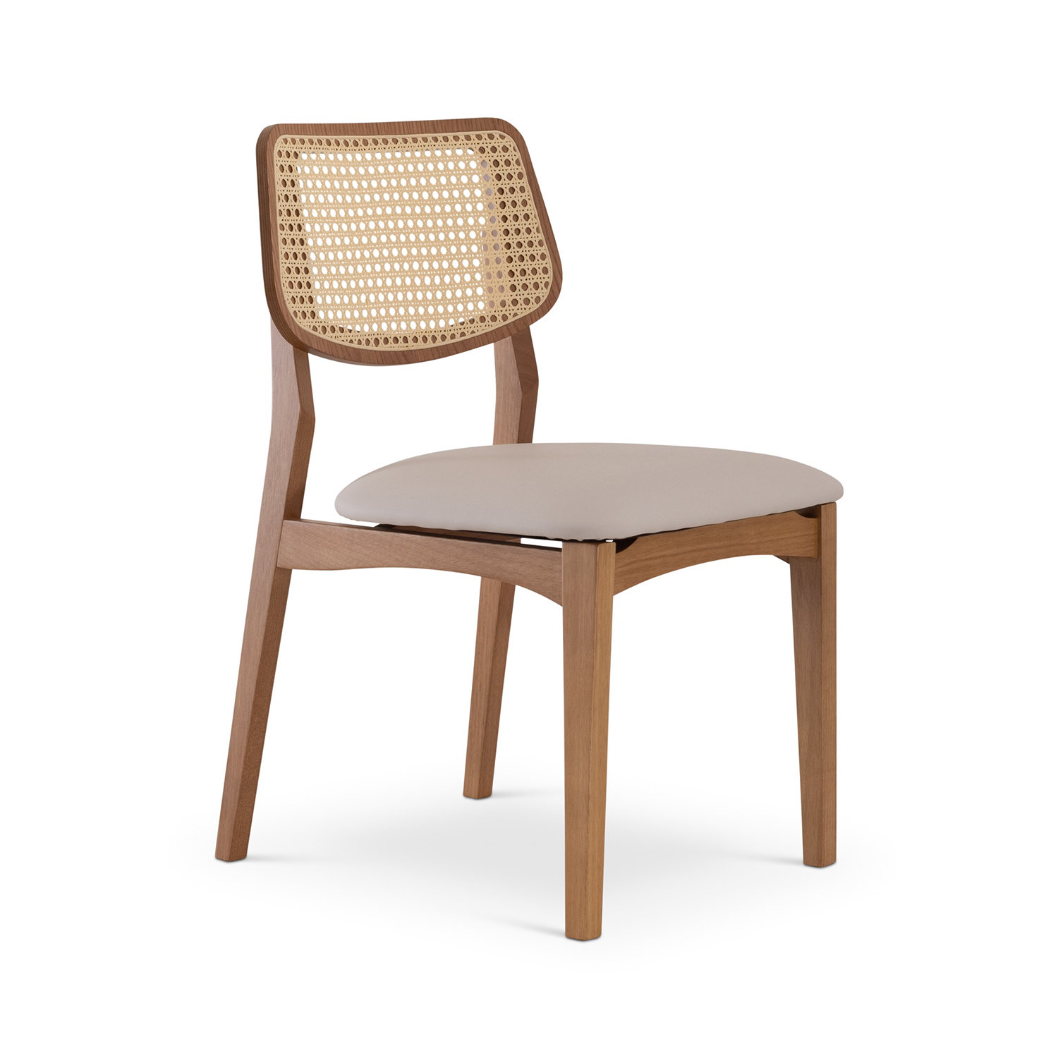 AllModern Ena Modern Brazilian - Beth - Cane Side Chair - Seat - Frame ...