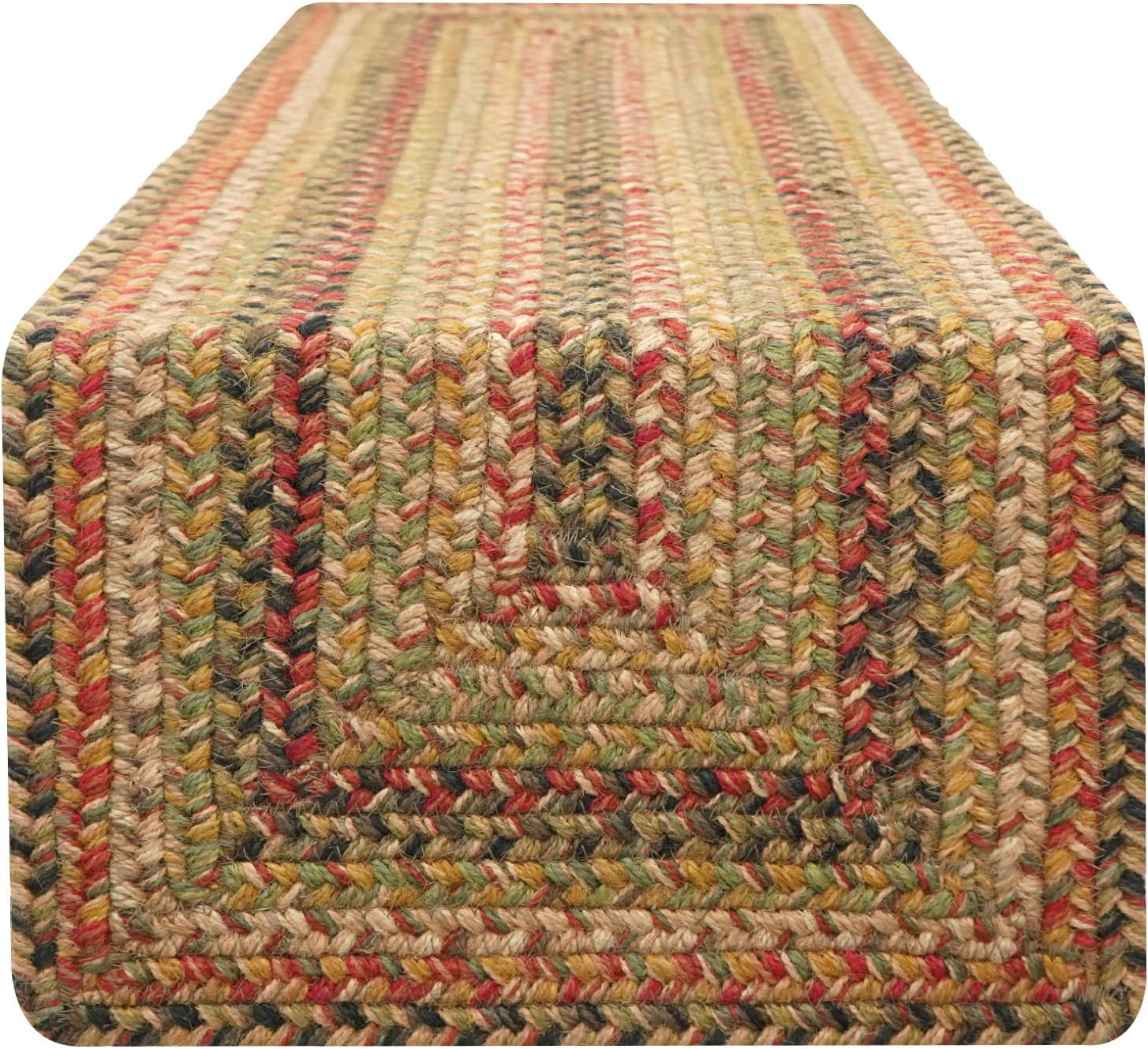 August Grove® Kimmel Hand Braided Table Runner 11x36 Inches Textured ...