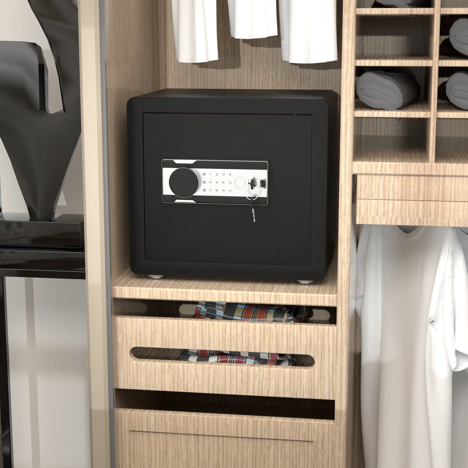 GangMei Lock，Safe Box, Quick-Access Small Safes, Steel Security Safe ...