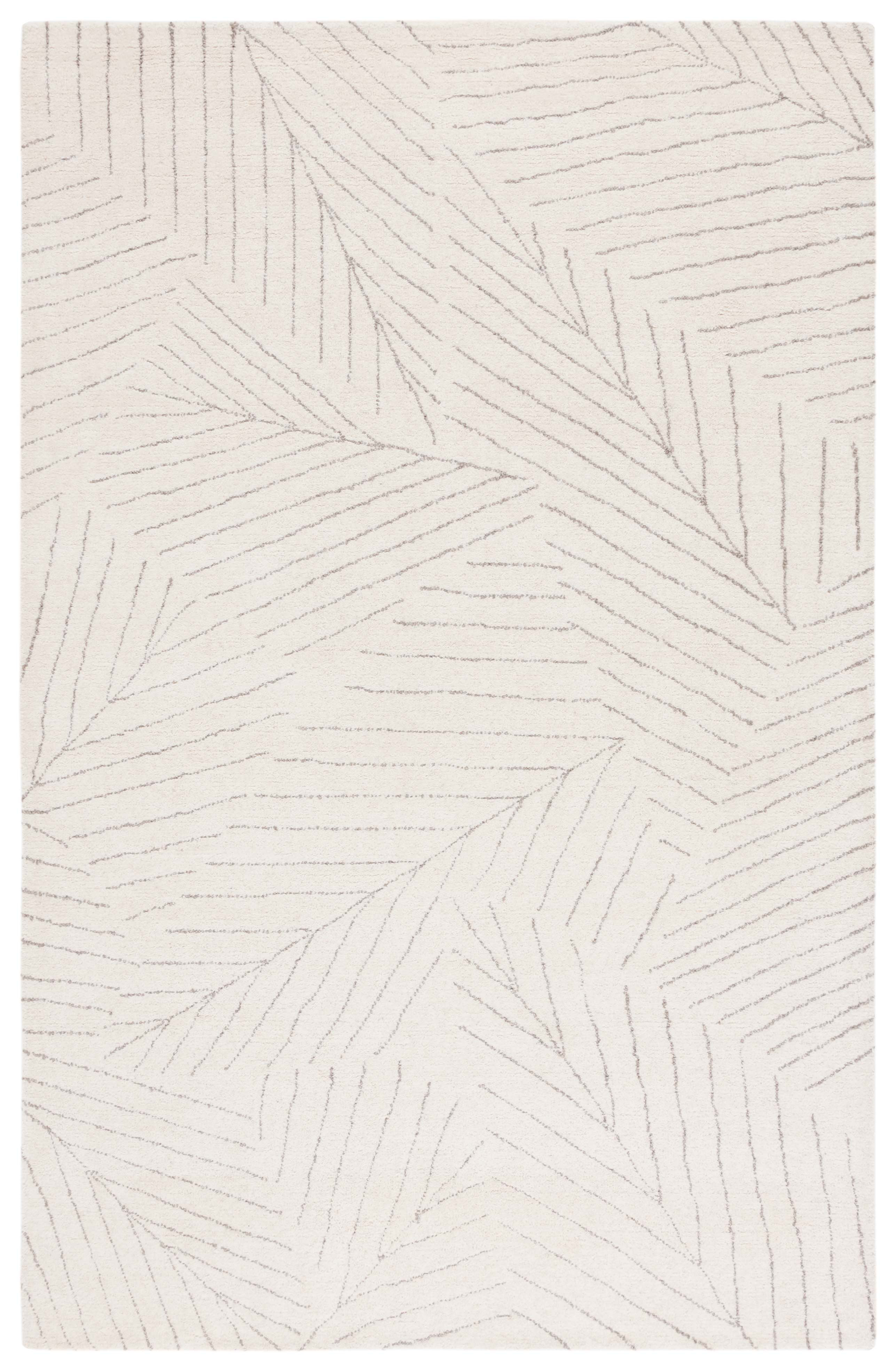 Hokku Designs Mykonos 408 Hand Tufted Wool Pile Floral Rug | Wayfair