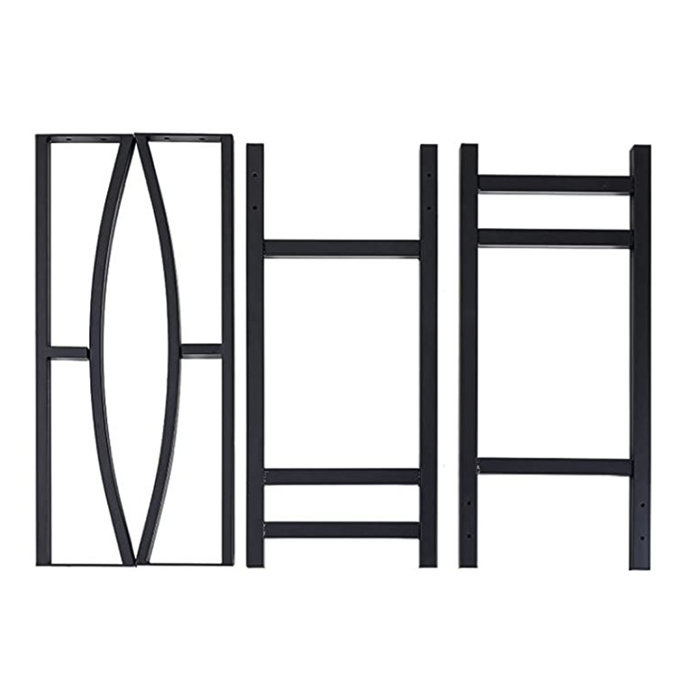 Outdoor Leisure Products 33'' W Metal Log Rack | Wayfair
