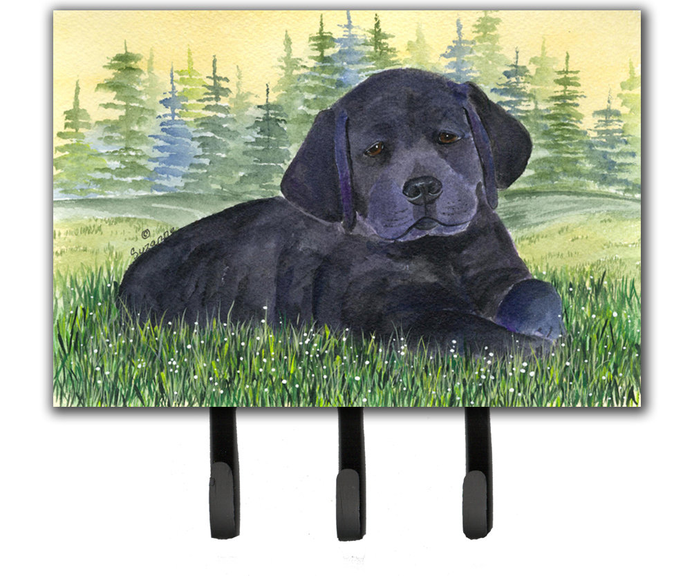 Caroline's Treasures Labrador Leash Holder and Key Hook | Wayfair