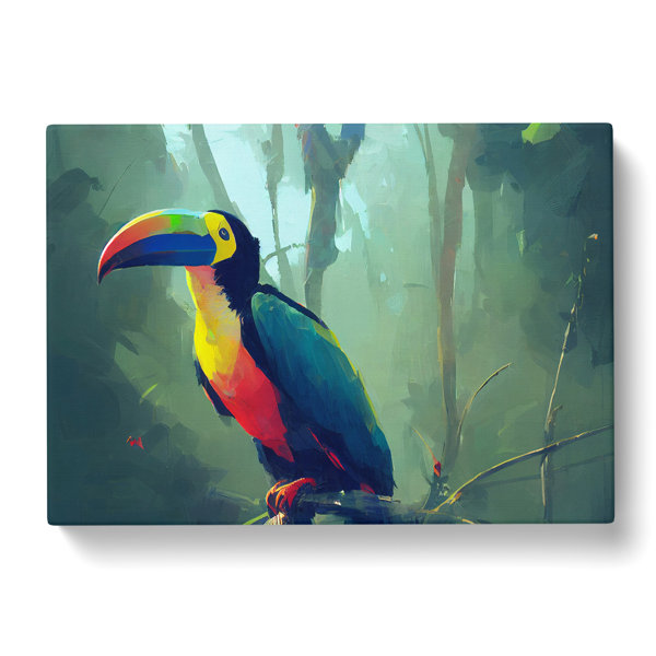 Bay Isle Home Toucan Bird Art Painting Vol.4 - Wrapped Canvas Painting ...