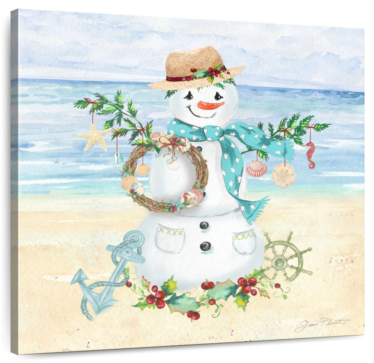 The Holiday Aisle® Lelend Coastal Christmas III | Wayfair