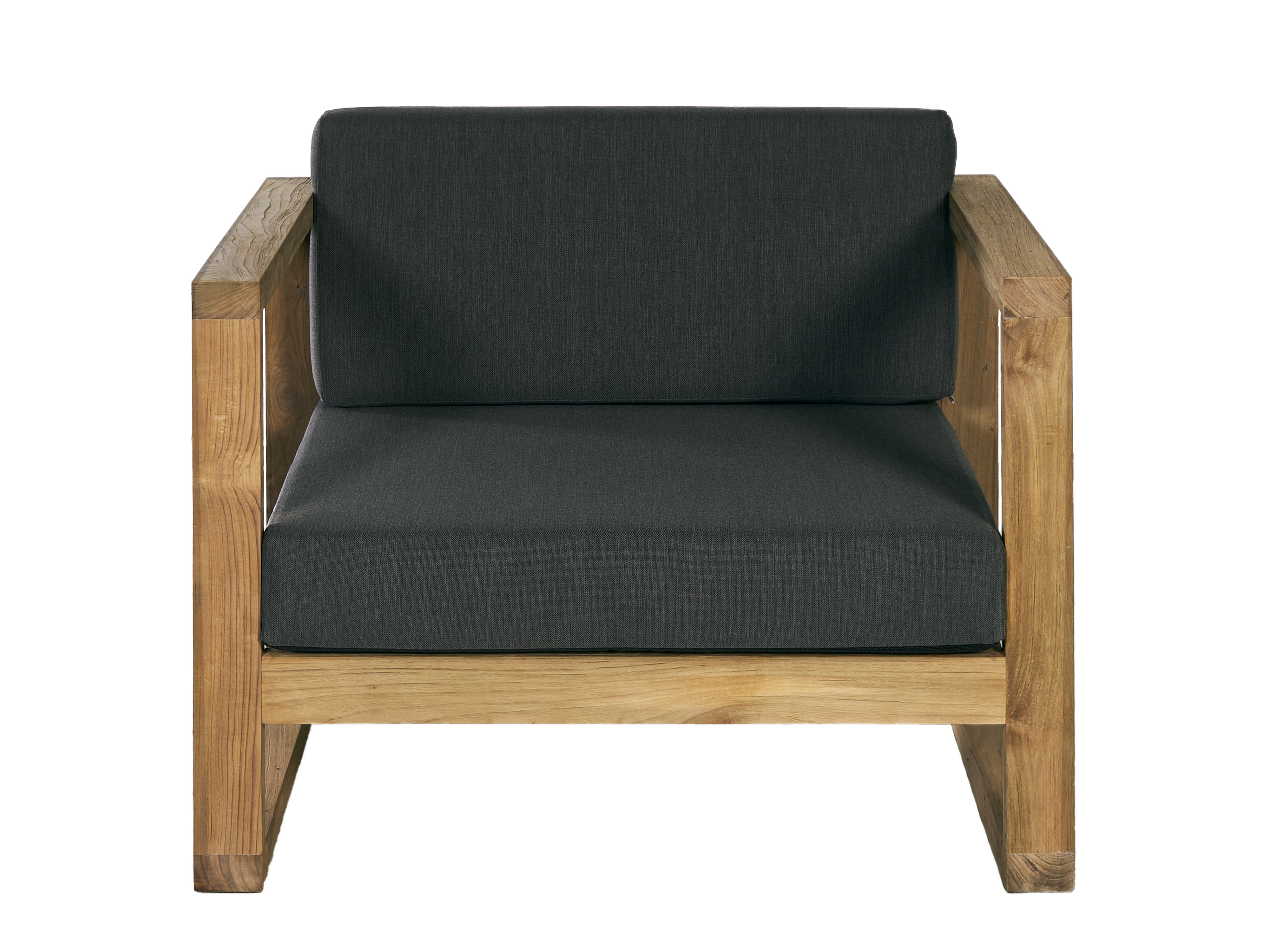 Three Posts Morlan Teak Patio Chair with Cushions & Reviews - Wayfair ...