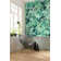 Ebern Designs Bouzoun Evergreen 2.5m x 200cm Matt Wallpaper Mural ...