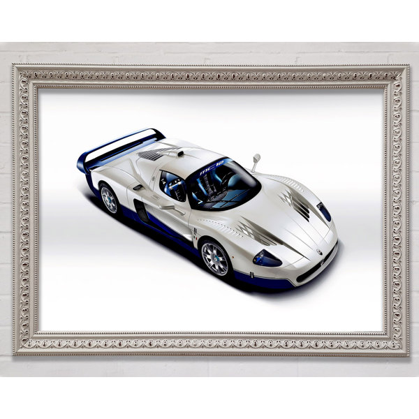 Bright Star Maserati Racing Machine - Single Picture Frame Art Prints ...