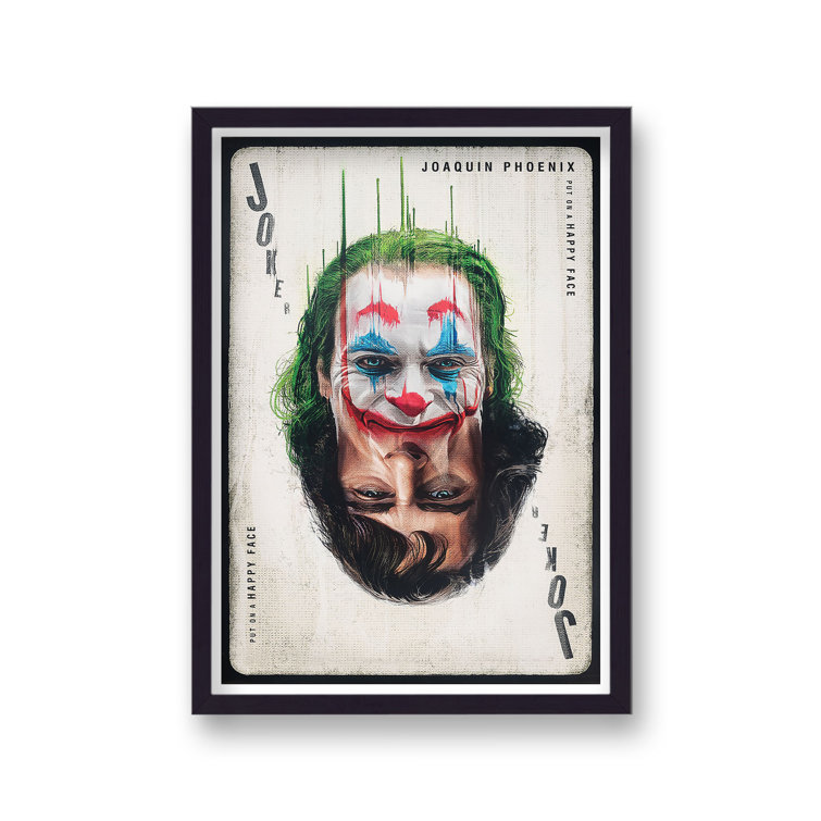 Culture Decor The Joker Reimagined Movie Poster - Single Picture Frame ...