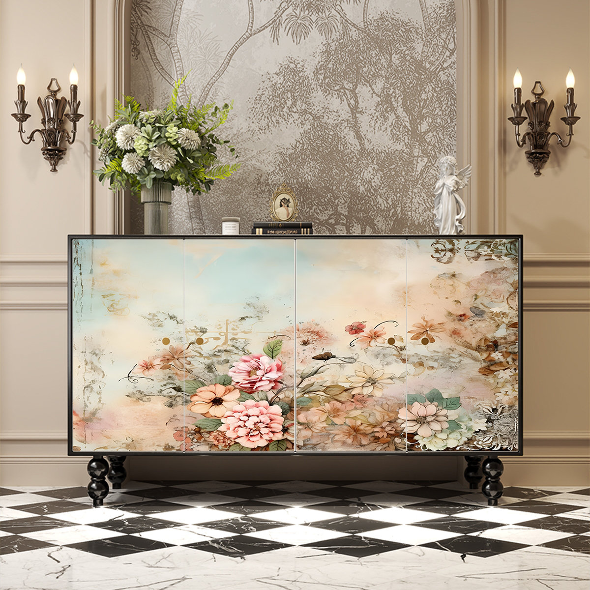 East Urban Home Bantom 59.05" Wide Sideboard | Wayfair