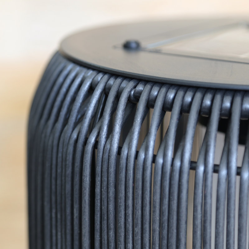 HAPLIFE 20" Solar Powered Integrated LED Outdoor Table Lamp & Reviews ...