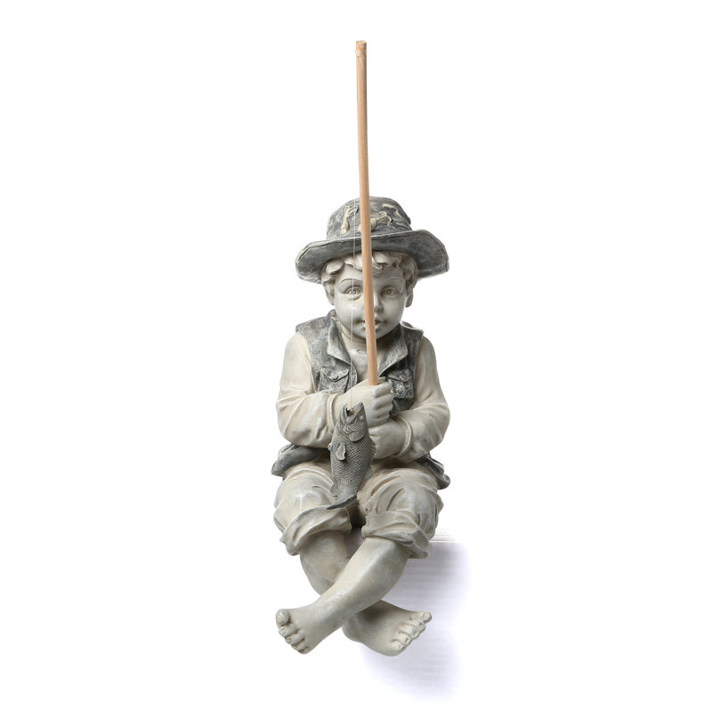 Design Toscano Frederic The Little Fisherman of Avignon Statue ...