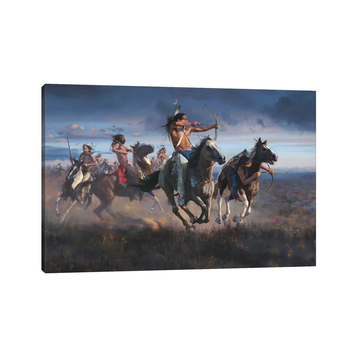 East Urban Home Battlefront by David Edward Kucera - Wrapped Canvas ...