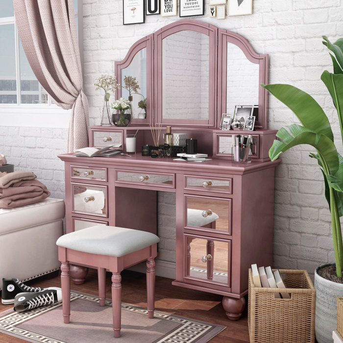 Rosdorf Park Galento Vanity & Reviews | Wayfair