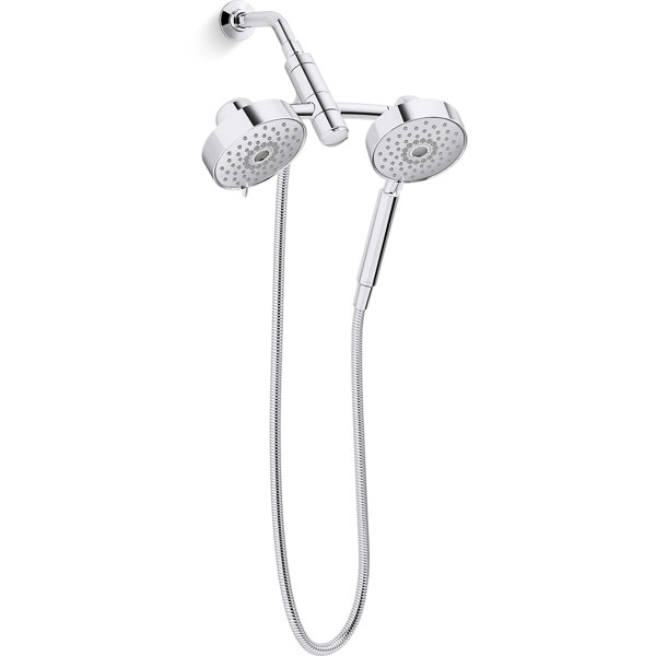Kohler Purist® 2-In-1 Multifunction Shower Combo Kit, Showerhead and ...