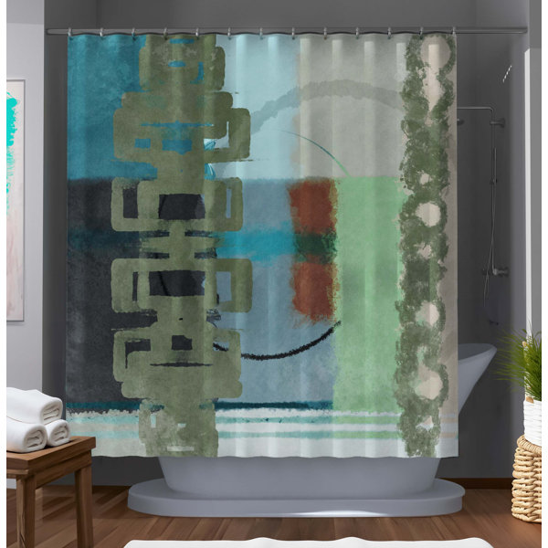 Bless international Coy Pride Designer Shower Curtain - Wayfair Canada