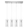 Lightania Cassandra Light chrome Bubble crystal glass 4 LED pendant ...