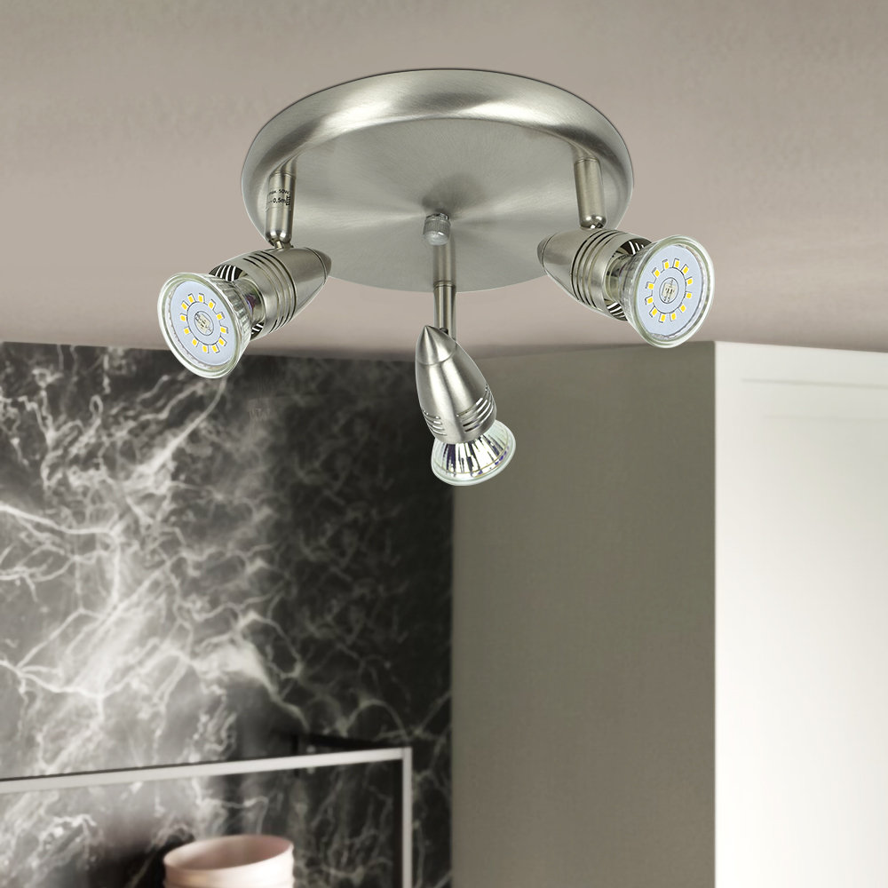 Depuley 10.5" 3 Light Track Kit | Wayfair