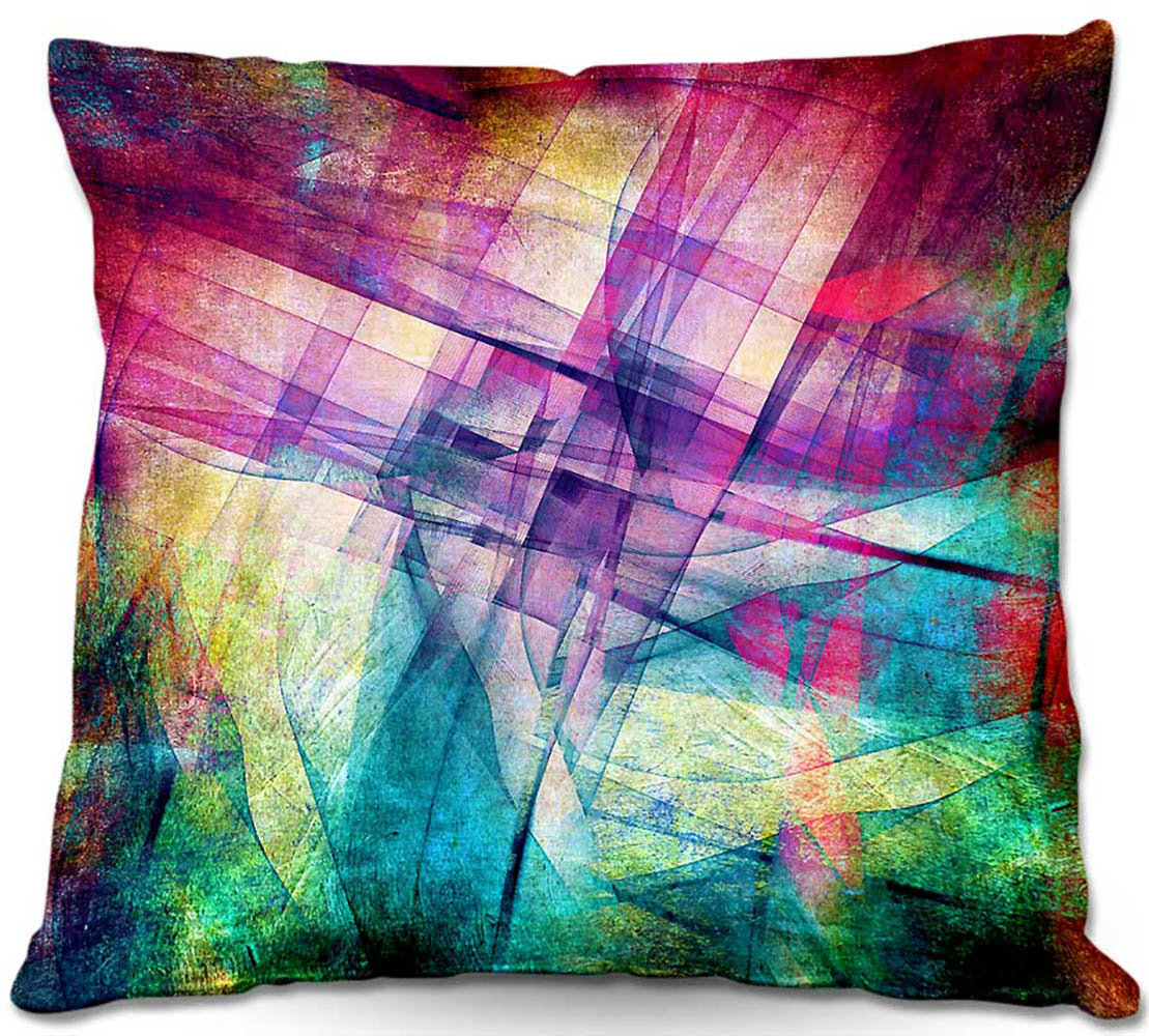 DiaNoche Designs Couch the Building Blocks Throw Pillow | Wayfair
