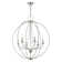 Gracie Oaks Ledjon 6 - Light Dimmable Globe Chandelier & Reviews | Wayfair
