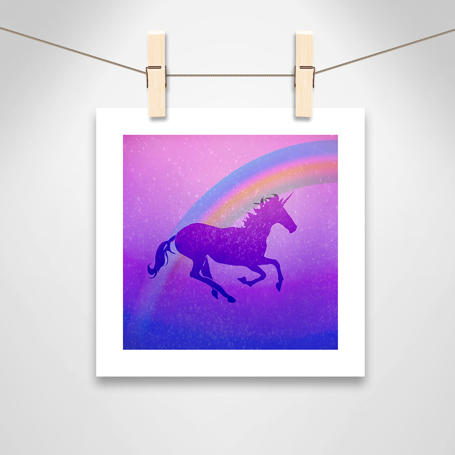 Casa Fine Arts Juvenile Unicorn Unicorn 1 Kids Wall Décor | Wayfair