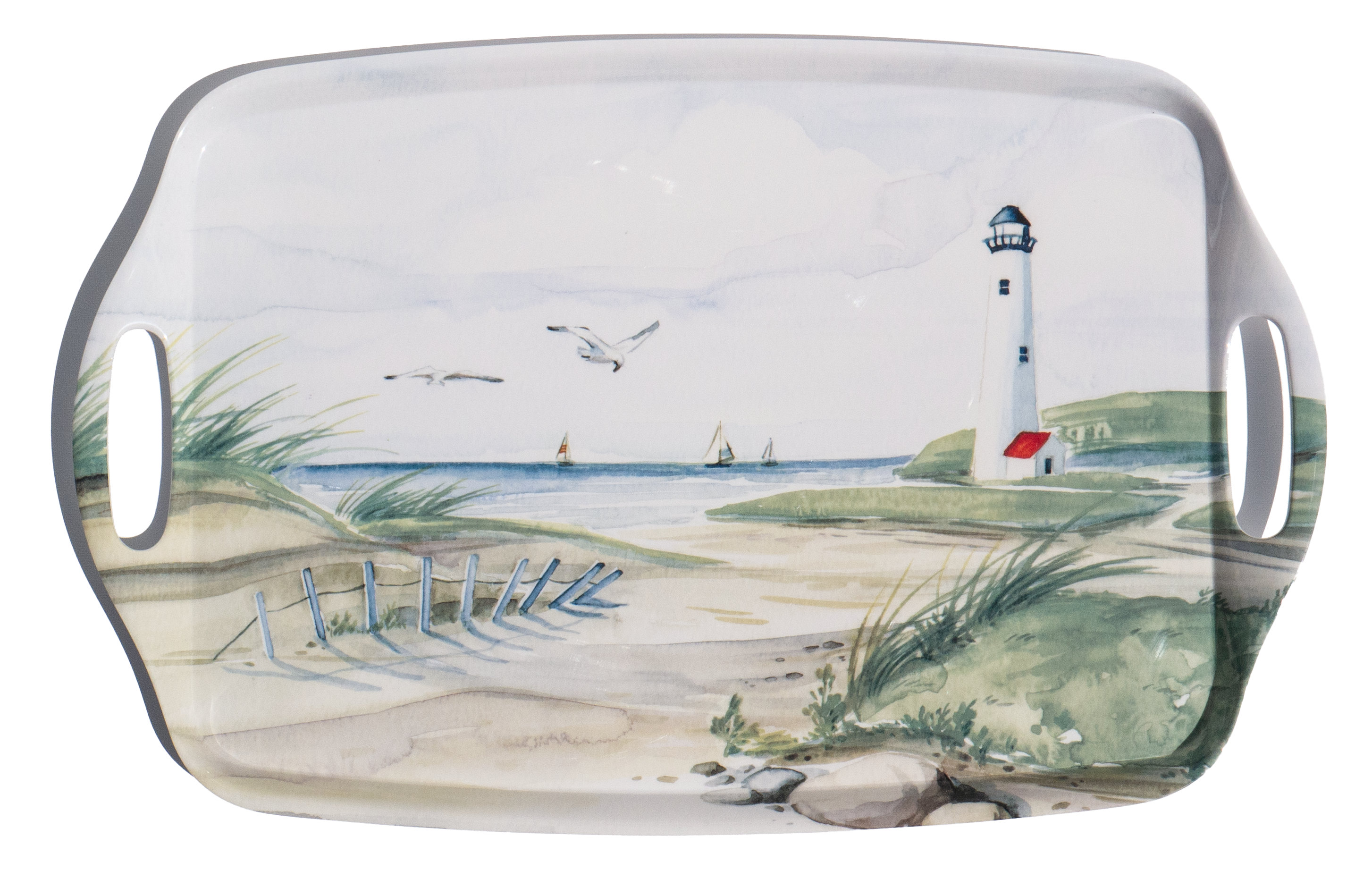Breakwater Bay Bornhart Handled Tray, 19.1" - Wayfair Canada