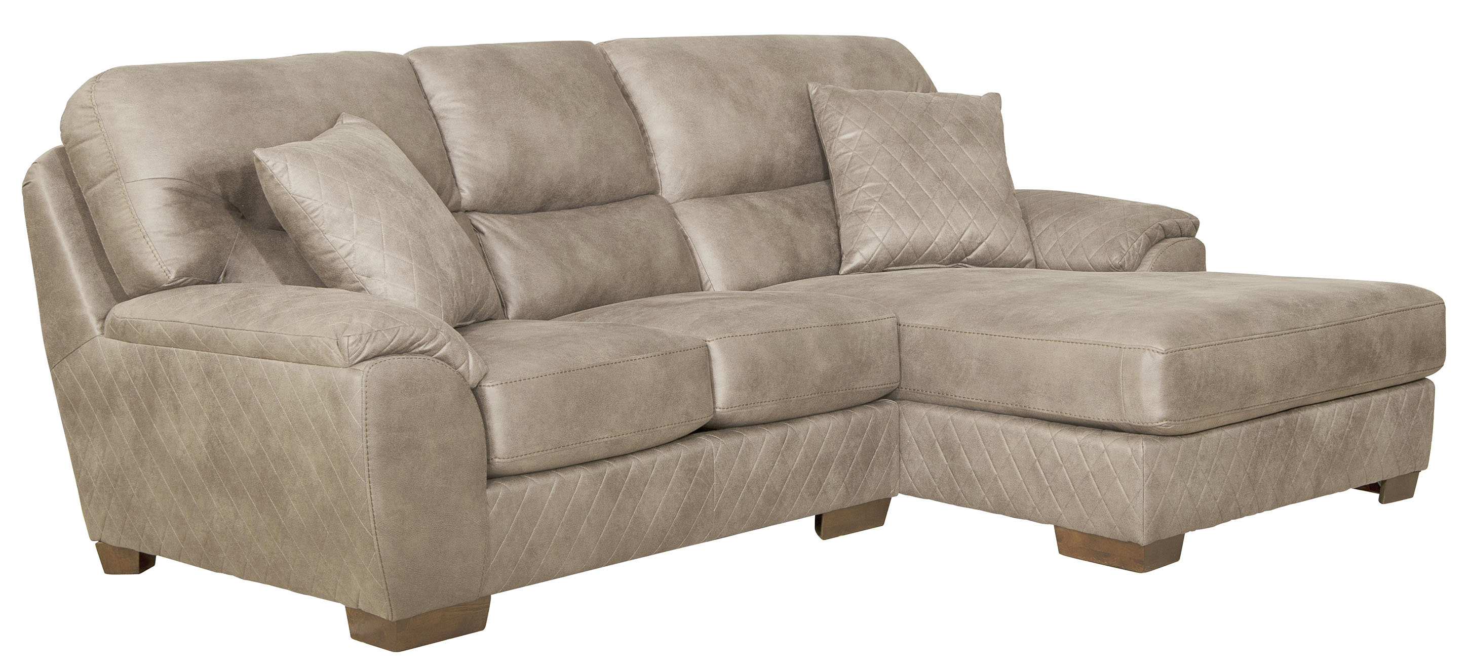 Hokku Designs Erionna 2 - Piece Upholstered Chaise Sectional | Wayfair
