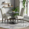 George Oliver Janeeta Round Marble Top Dining Table & Reviews | Wayfair