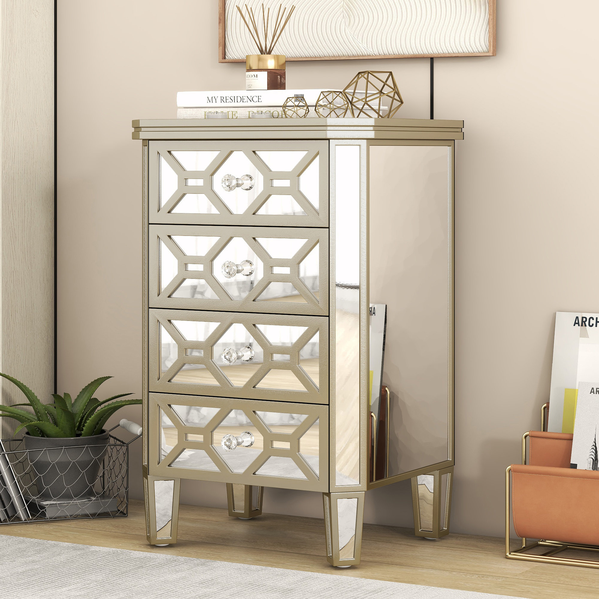 House of Hampton® Kellsey Accent Chest | Wayfair