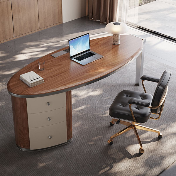 Wardrobe Trendsetter 2 Oval Desk And Chair Set Office Set with Chair ...