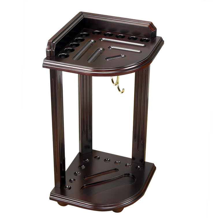 The Level Best Corner Pool Cue Rack & Reviews | Wayfair