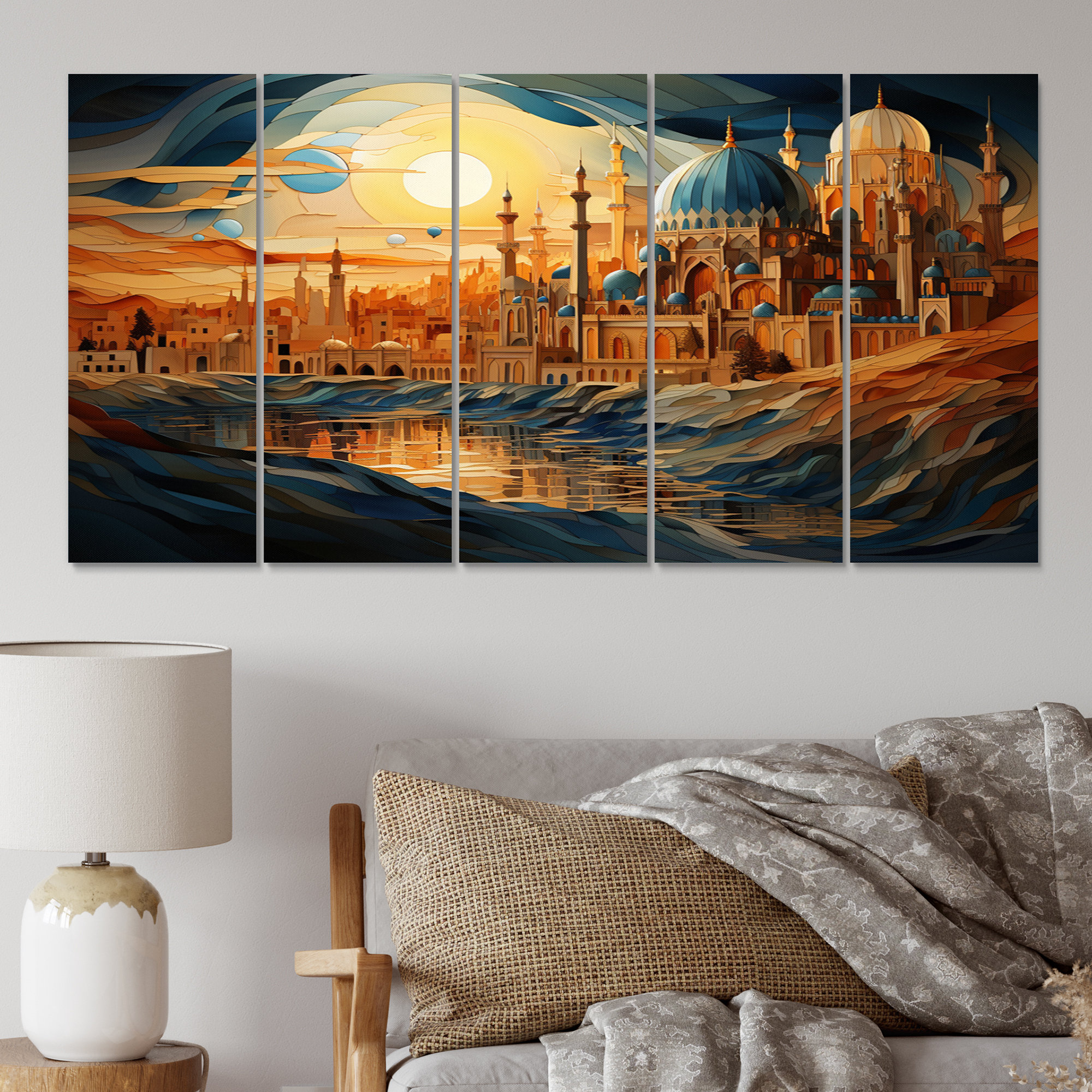 Design Art Islam Islamic Intricacy This I - Islamic Canvas Art Print ...