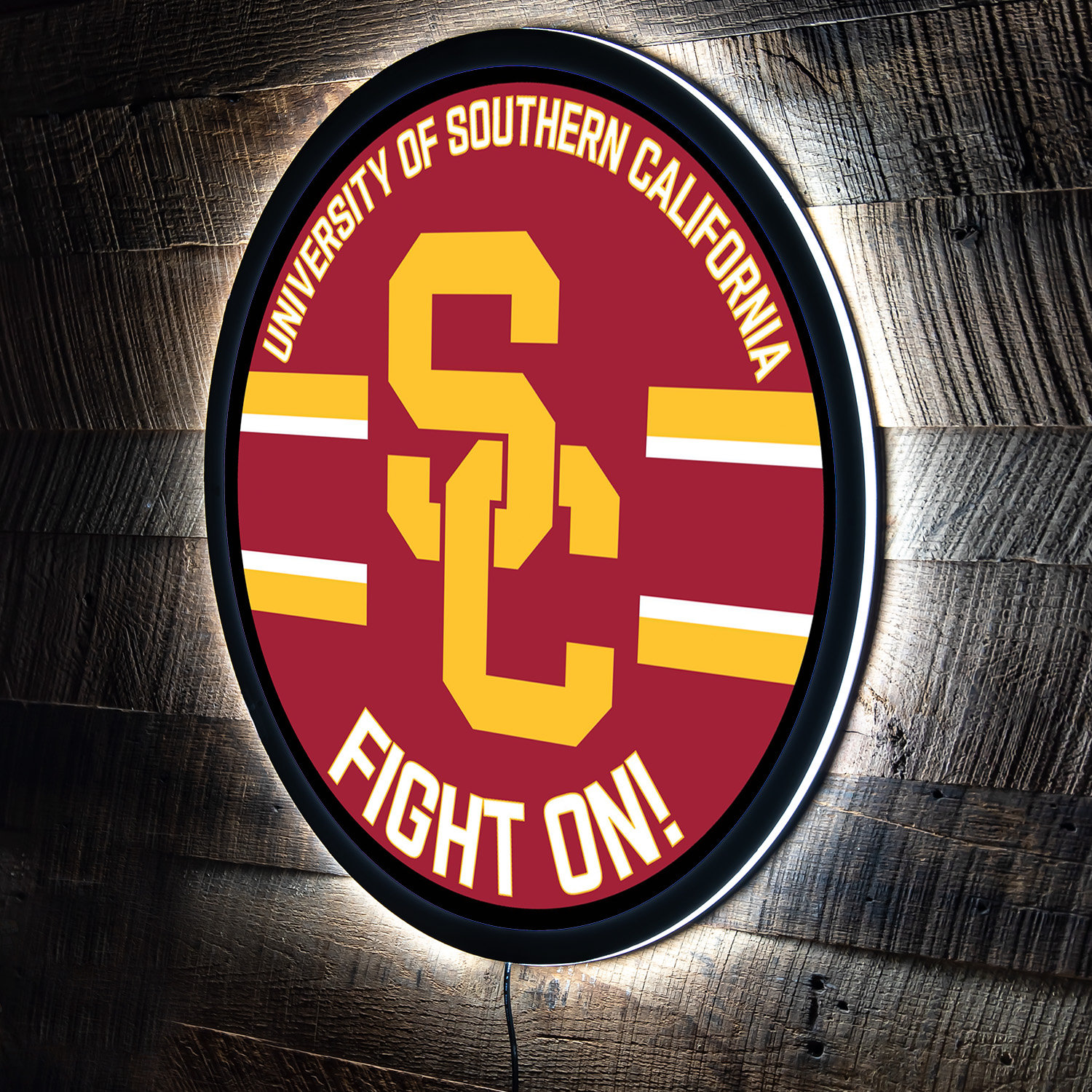 Evergreen Enterprises, Inc USC Trojans LED Round Wall Sign - Wayfair Canada