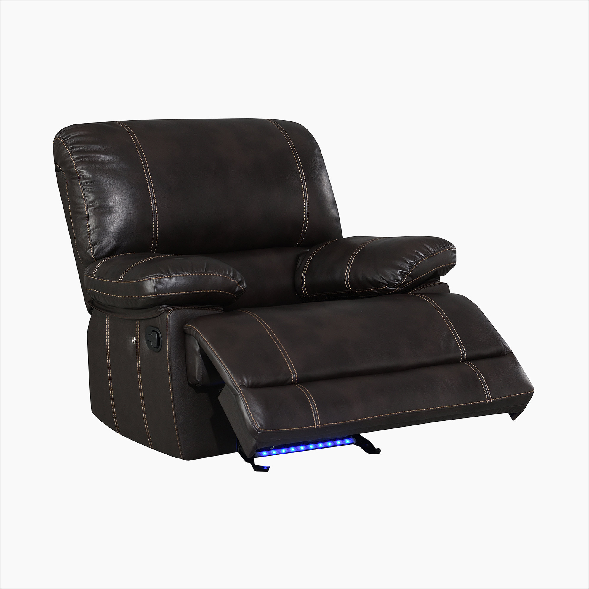 Latitude Run® Recliner Chair Sofa Manual Reclining Home Seating Seats ...