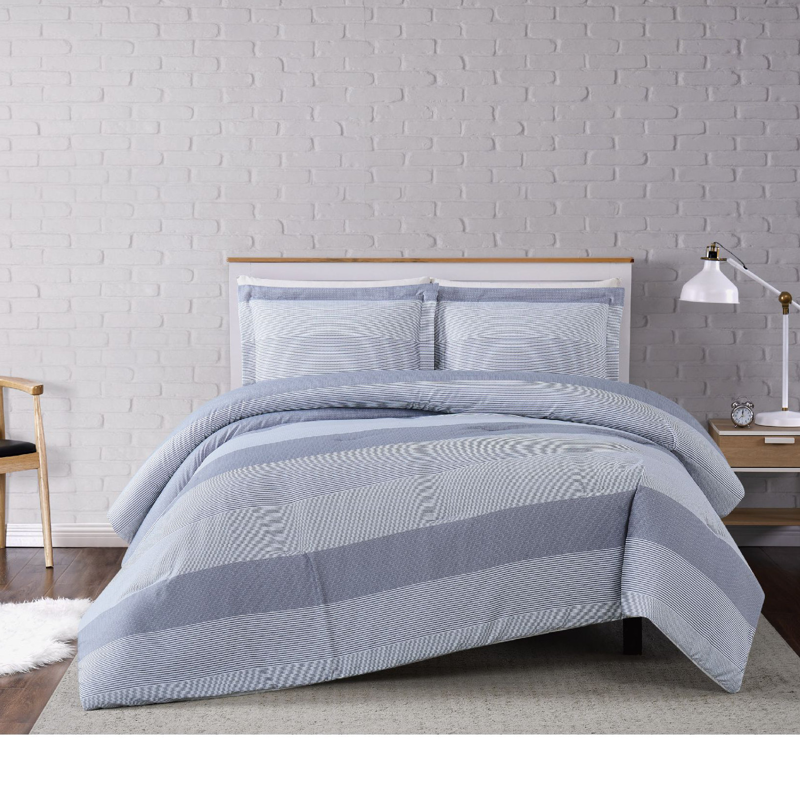 Truly Soft Multi Stripe Comforter Set & Reviews | Wayfair